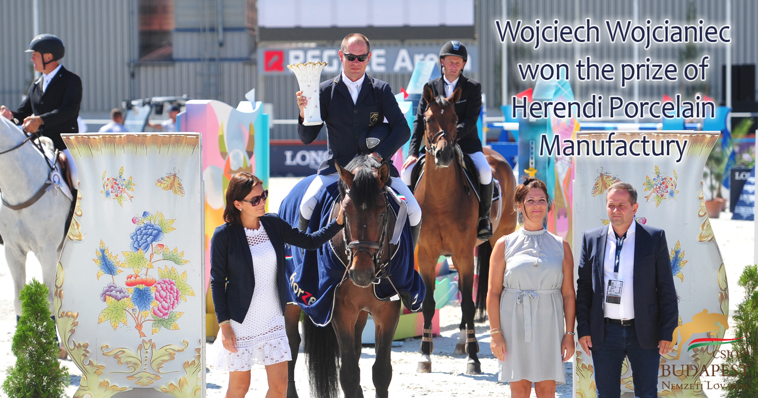 Wojciech Wojcianiec won the prize of Herendi Porcelain Manufactury ...