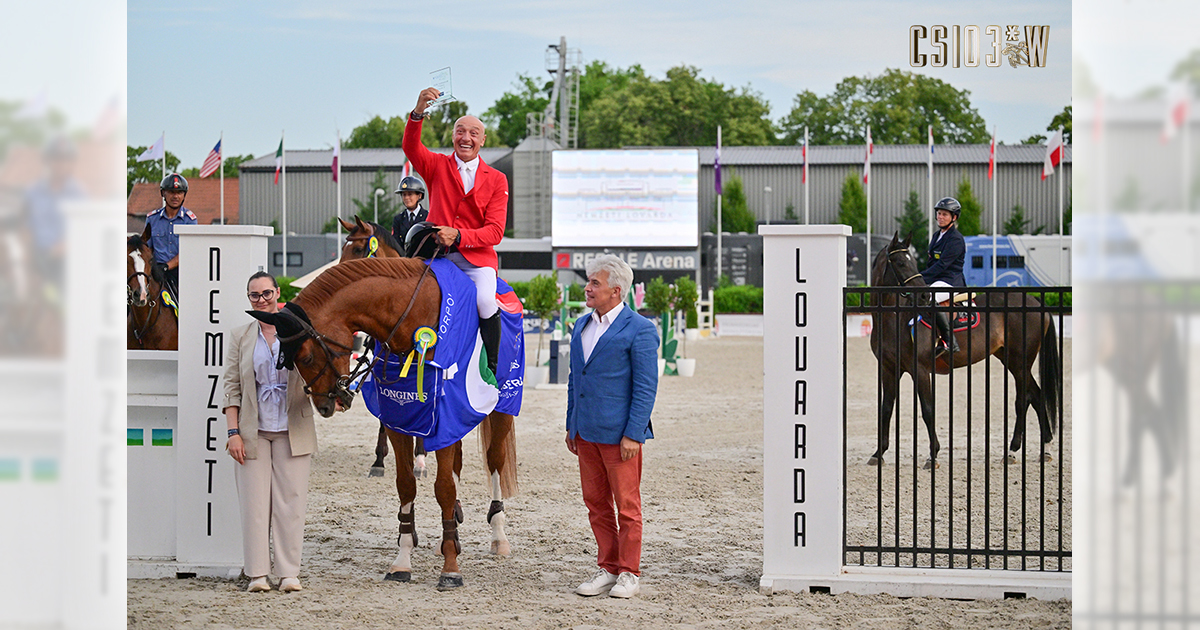 Tuganov wins at 1.45m - CSIO3*-W Budapest